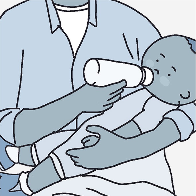 The 3 Top Bottle Feeding Positions & Techniques - Simplest Baby